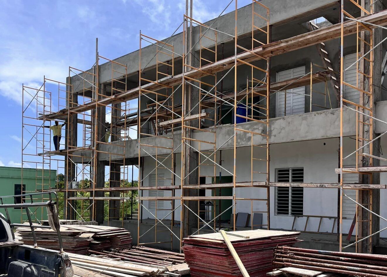 First phase of new primary school block close to completion - Anguilla ...