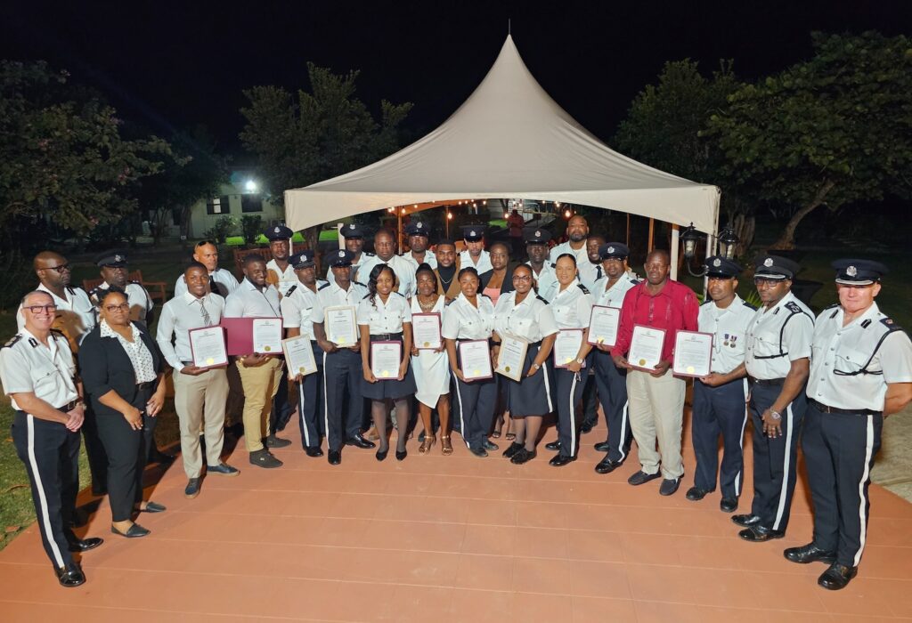 Police force celebrates year's top performers at awards ceremony ...