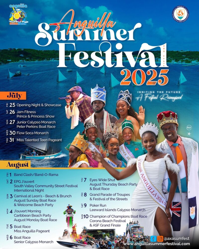Anguilla Summer Festival begins this evening with vibrant street parade ...